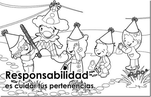 Imagenes honestidad para niños colorear - Imagui
