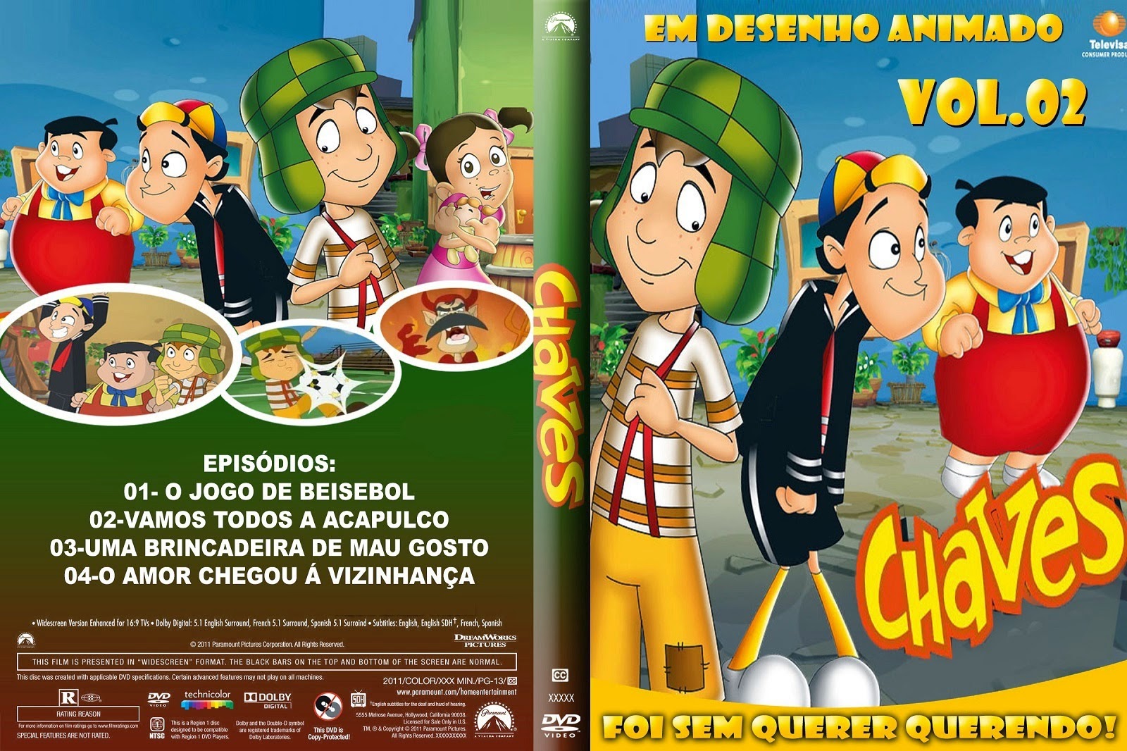 CHAVES VOL. 1 É 2CAPAS BIL