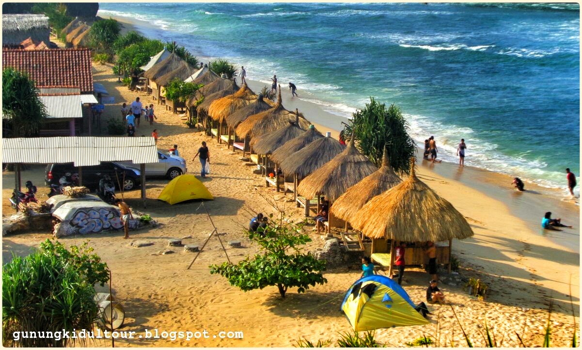 HOTEL AND BEACH TOUR GUNUNGKIDUL: PANTAI SADRANAN