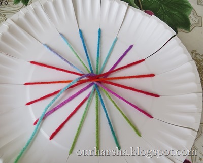::My Hobbies::: Paper Plate Weaving