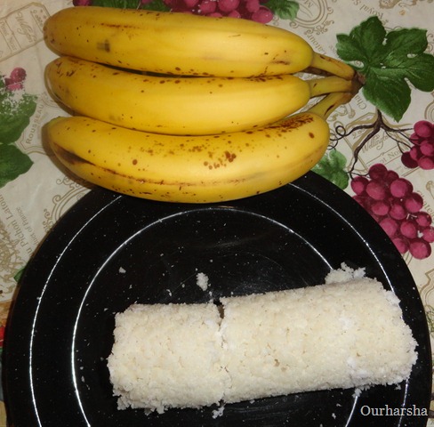 ::My Hobbies::: Rice Flour Puttu and Banana/Ari Puttum Pazhavum