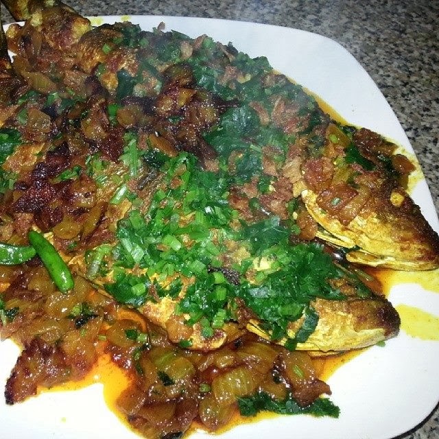 The Travelling Undhal: Fish Dopiaza