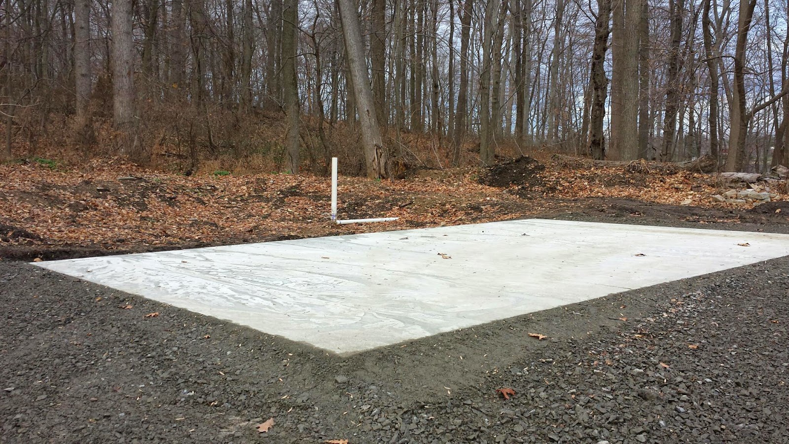 Kennett Square Golf and Country Club: The new concrete wash pad