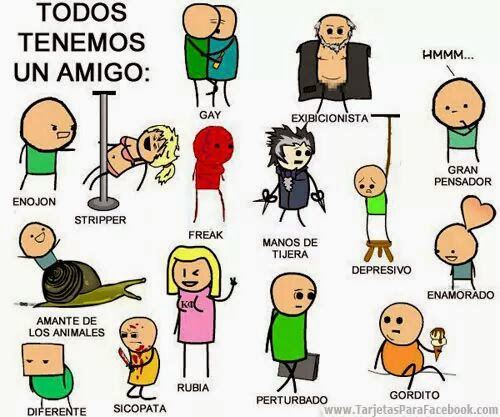 Todos tenemos un amigo así.. | Memes descargas