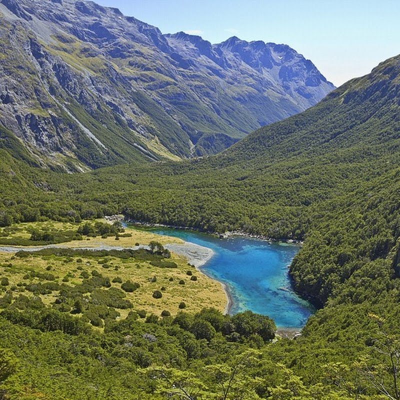 Blue Lake, Nelson, New Zealand - The Clearest Lake in the World ...