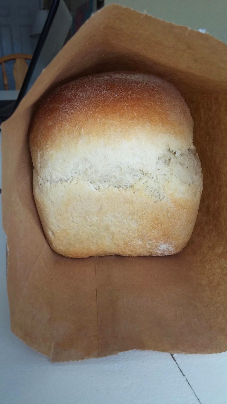 wholesome and homemade : First snow--Homemade bread