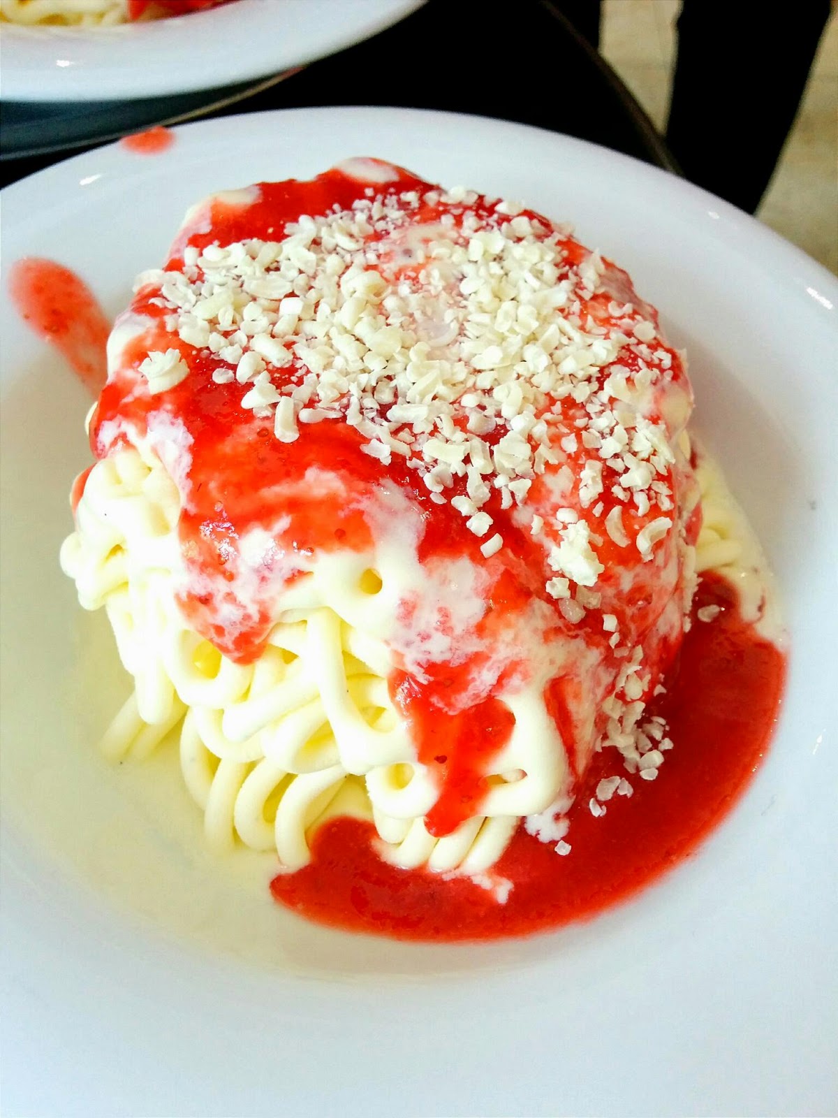 Ashcombe Year 7 Germany 2014: Spaghetti Ice Cream!