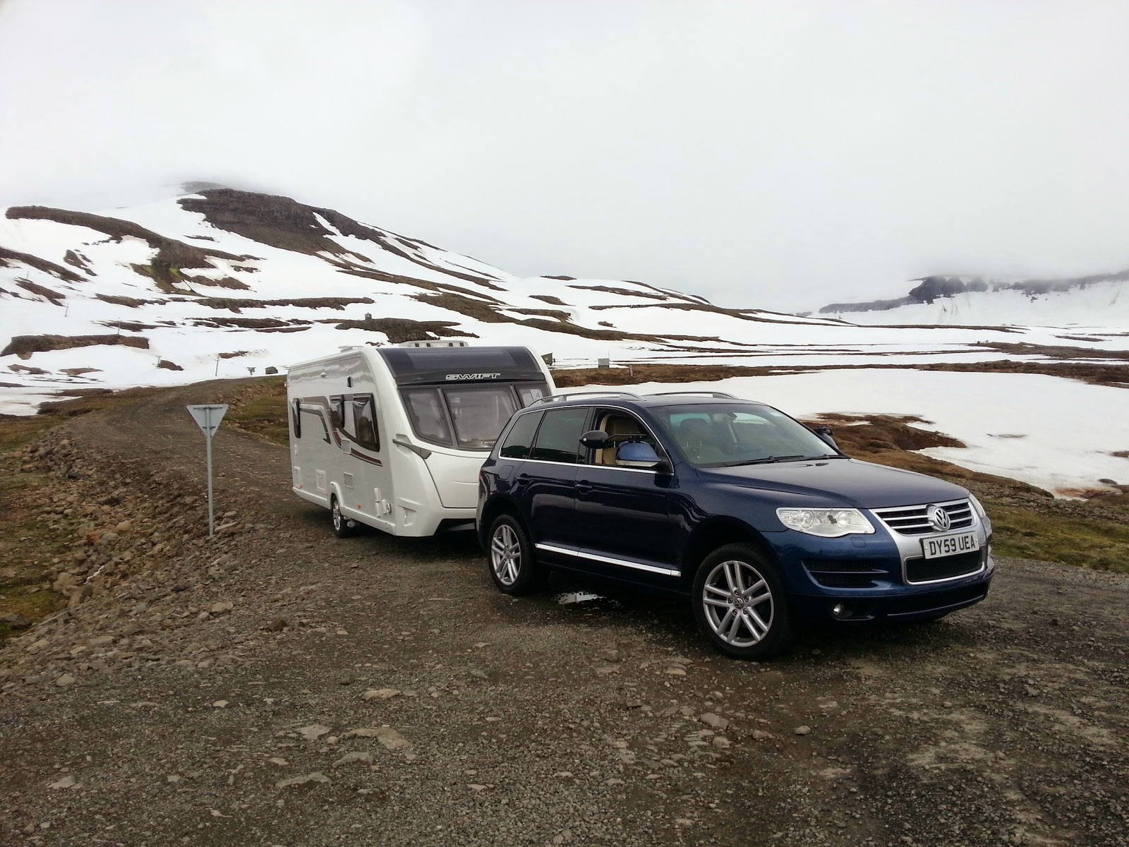 Iceland by Caravan (and a Touareg): Arrival in Iceland