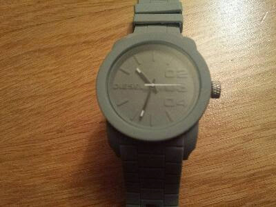 Which Watch Today...: Diesel 947 Rubber Watch