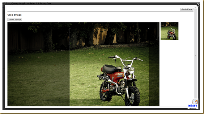 mrkt 的程式學習筆記: ASP.NET MVC 3 + jQuery imgAreaSelect + fancyBox