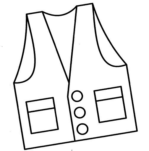 Imagenes De Un Chaleco Para Colorear Imagui