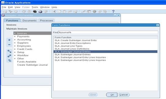 Journal Entries using Sub Ledger Accounting