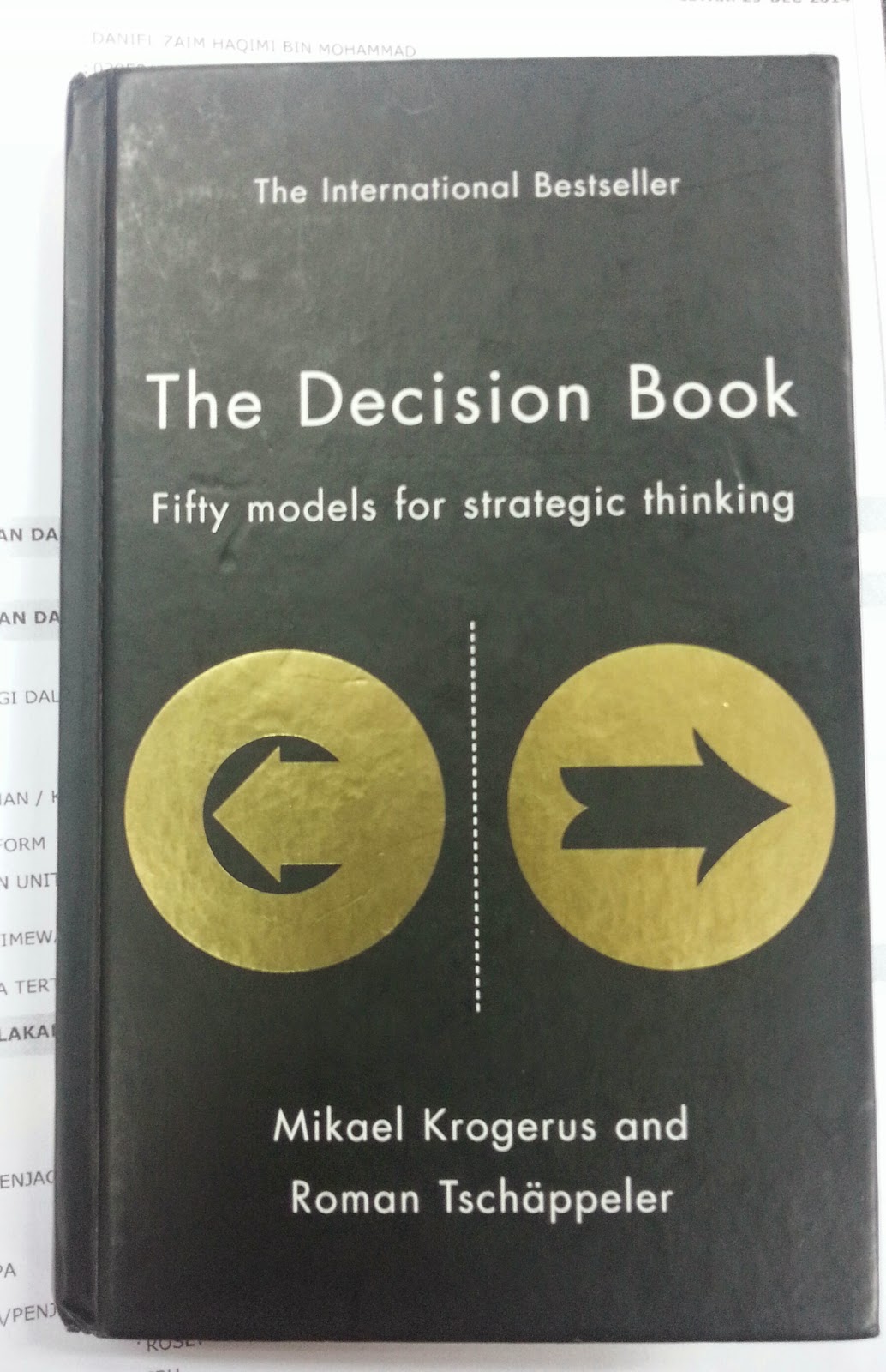 Warisan PESAGI: Buku THE DECISION BOOK