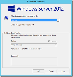 Restarting and Shutting Down a Windows 2012 Server - Gethyn Ellis