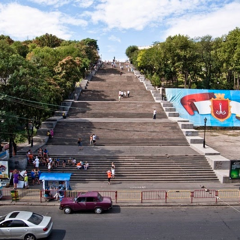 Potemkin Stairs, Odessa | Amusing Planet