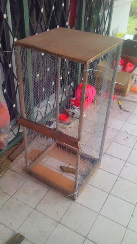 dunia arnab: Membuat reban / kandang / rumah arnab @ rabbit