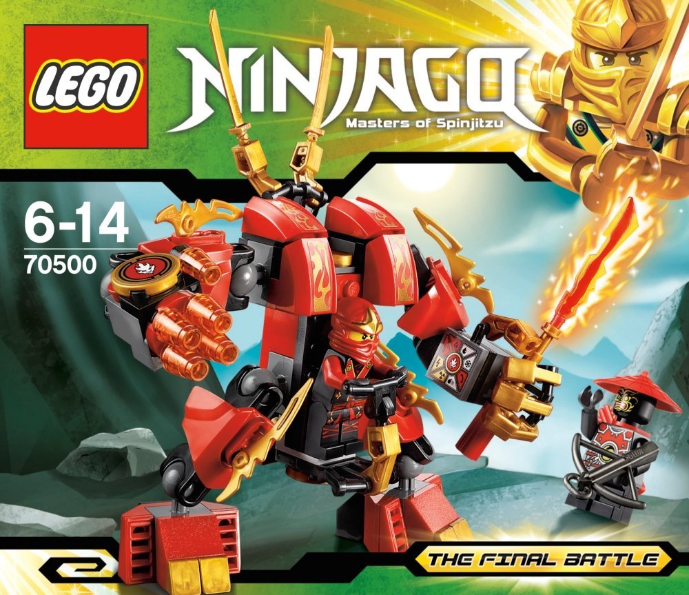 Bricker - Конструктор LEGO 70500 Kai's Fire Mech