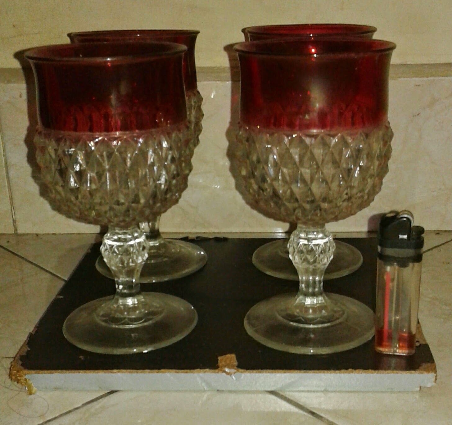 Guly guli antik: GELAS KRISTAL BOHEMIA