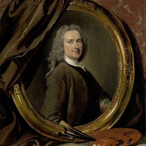 Self-portrait, Cornelis Troost, 1739 - Rijksmuseum