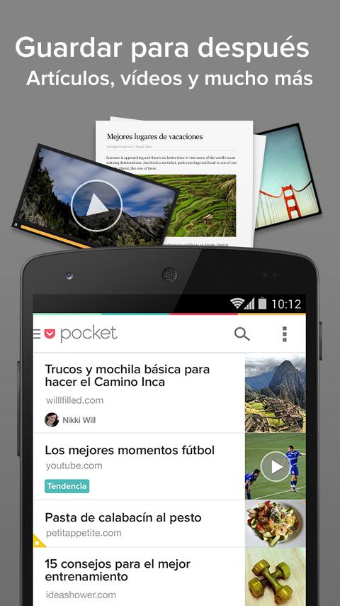 Pocket - Aplicaciones Android en Google Play
