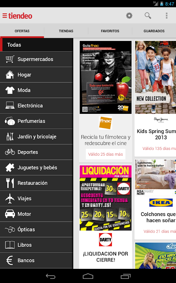 Tiendeo - Ofertas y Tiendas - Aplicaciones de Android en Google Play