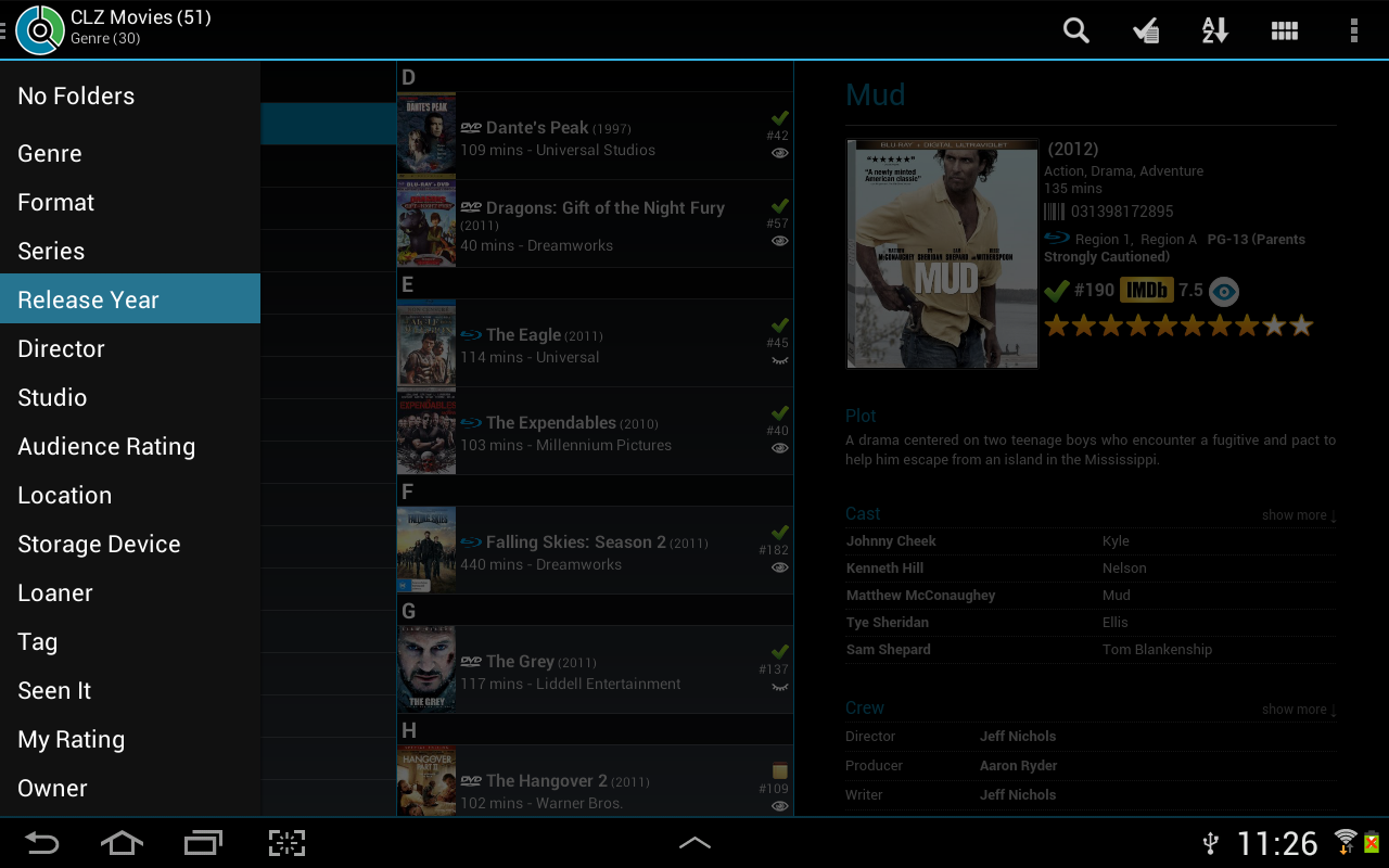 CLZ Movies - screenshot