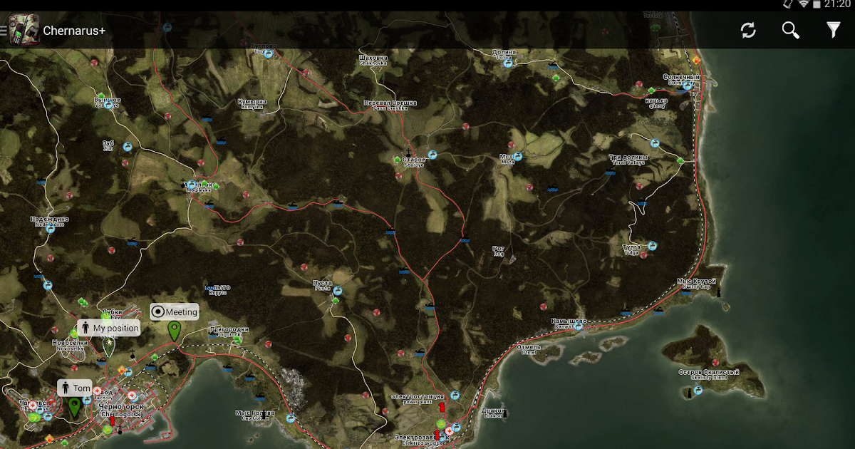 dayz standalone map ~ Map of the World Map