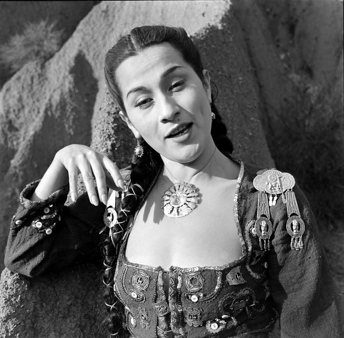 Yma Sumac, Peruvian Singer - Peter Stackpole — Google Arts & Culture