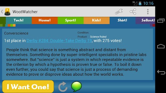 WootWatcher – A Free Woot.com Watcher for amazing daily shopping deals ...