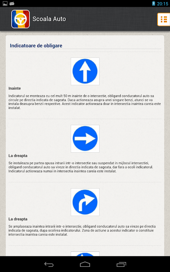 Scoala Auto - Chestionare Auto – Aplicații Android pe Google Play