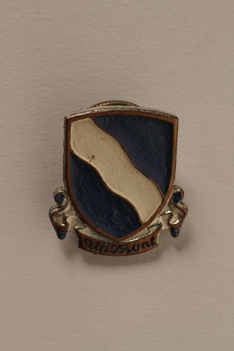 Set of US Army 405th Infantry Regiment lapel pins acquired by a US ...