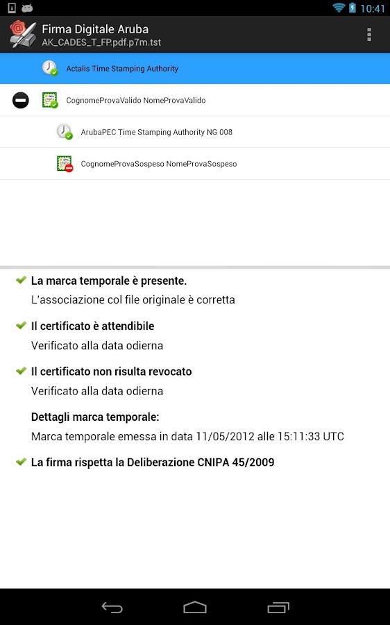 Firma Digitale Aruba - App Android su Google Play