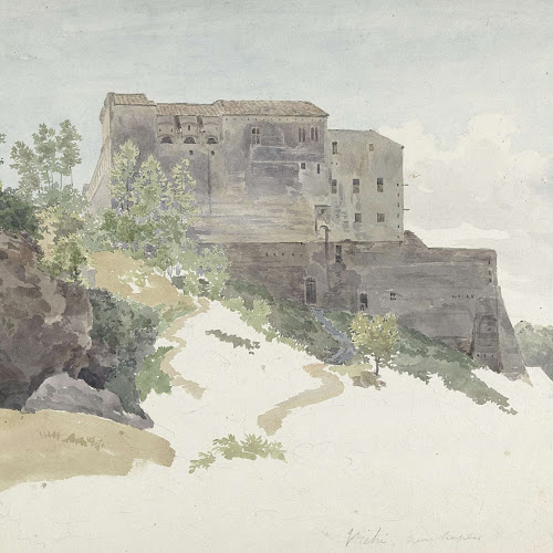 Landschap bij Vietri, Henry Swinburne, 1753 - 1803 - Rijksmuseum