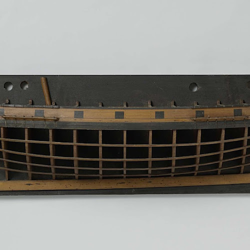 Half Model of an 18-Gun Brig, anonymous, c. 1801 - c. 1803 - Rijksmuseum