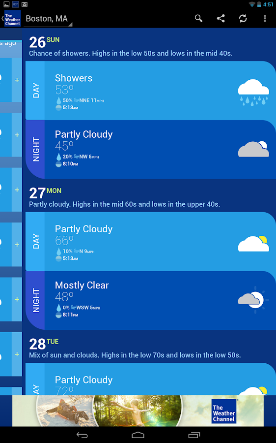 The Weather Channel - Android Apps on Google Play