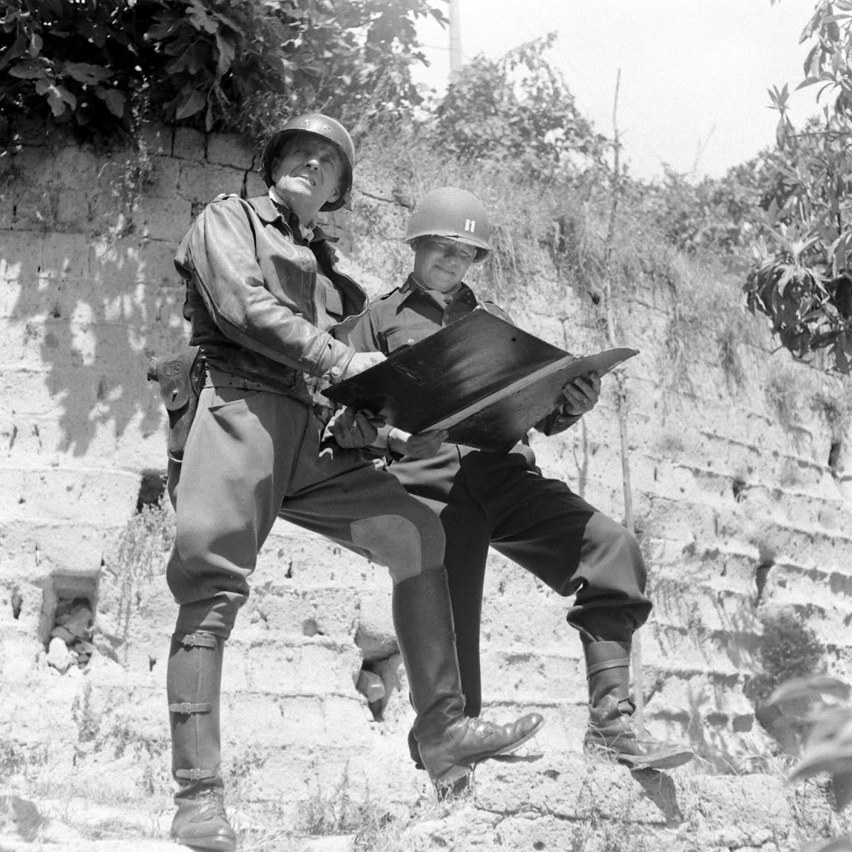 Gen Lucian Truscott - George Silk — Google Arts & Culture