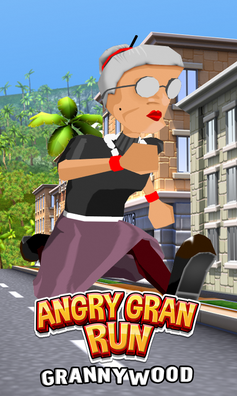 Angry Gran Run - Running Game - screenshot