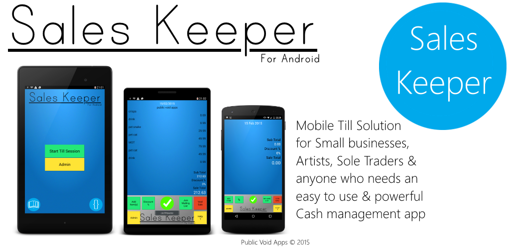 Sales Keeper Free Mobile Till - Latest version for Android - Download APK