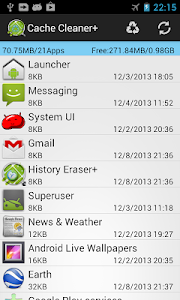Cache Cleaner + – a simple and easy to use android application cache cleaning tool – Android ...