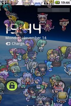 「東方Project キャラクター勢揃い 歩き in 画面 .」 - Androidアプリ | APPLION