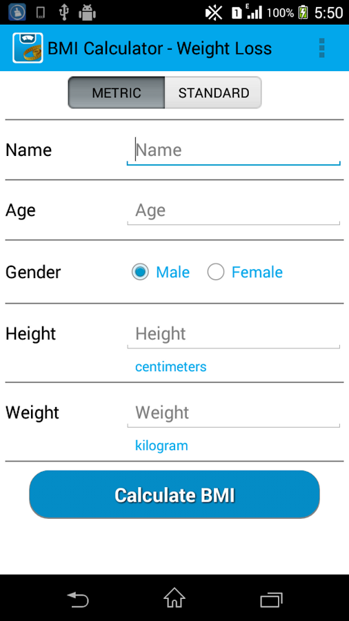 BMI Calculator - Weight Loss - Android Apps on Google Play