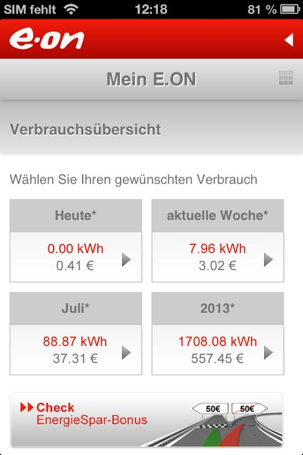 Mein E.ON - Android-Apps auf Google Play