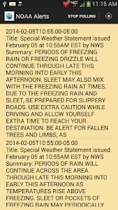 NOAA Alerts – Weather advisories as they are updated by the National ...