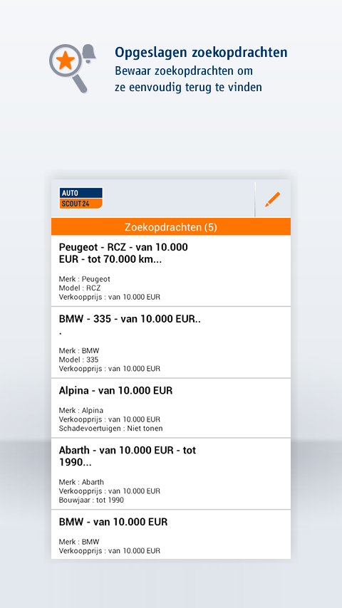 AutoScout24 - tweedehands auto - Android-apps op Google Play