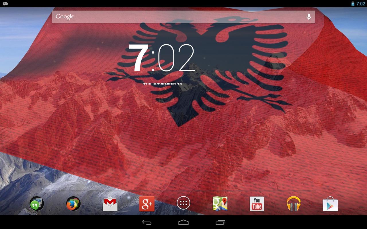 3D Albania Flag Live Wallpaper - App Android su Google Play