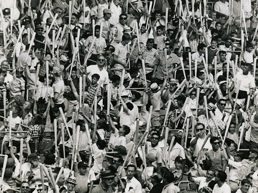 Bat Day at Yankee Stadium - Don Rice — Google Arts & Culture