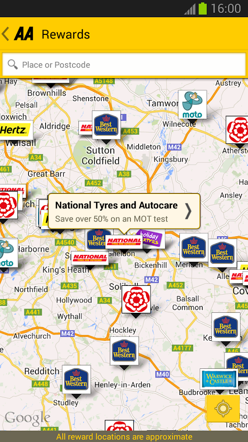 The AA - Android Apps on Google Play