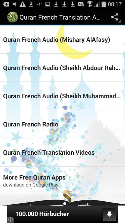 Coran MP3 en Arabe et Francais – Applications Android sur Google Play