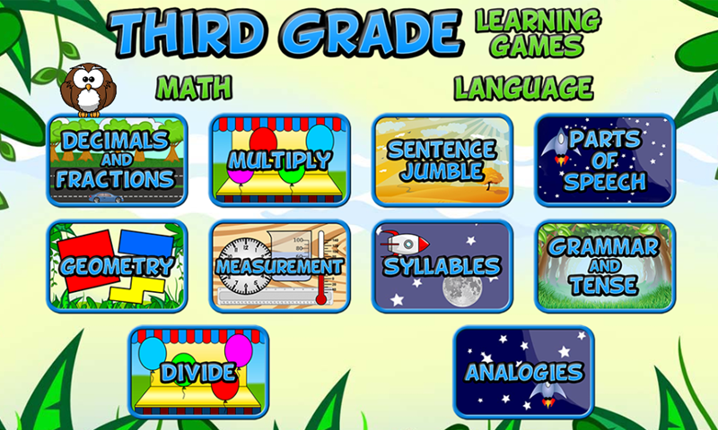 Third Grade Learning Games - Android Apps on Google Play