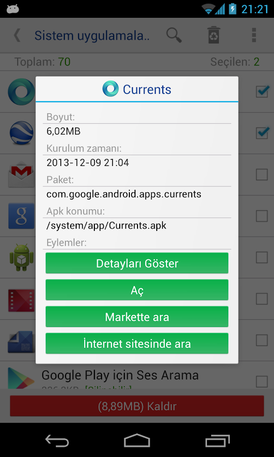 System App Remover (ROOT) - Google Play'de Android Uygulamaları